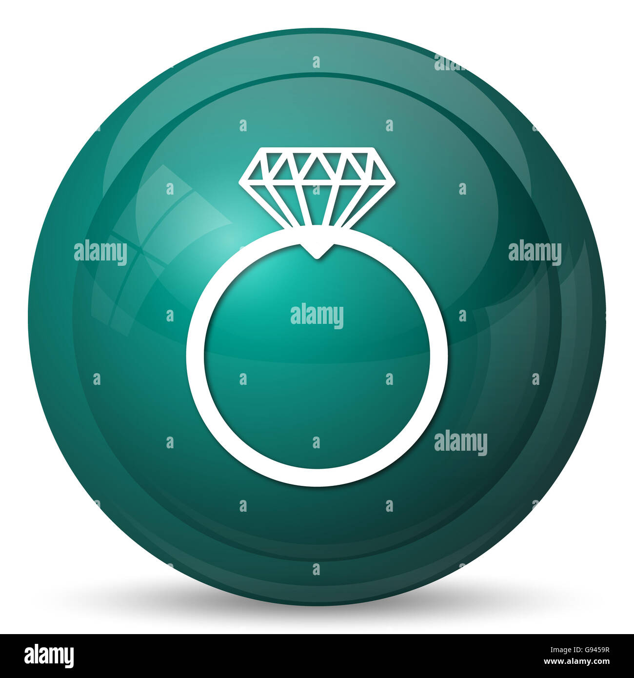 Abstract diamond icon in hi-res stock photography and images - Alamy