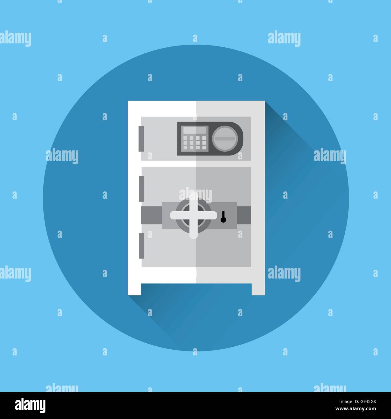 Safe Icon Bank Money Savings Storage Stock Vector Image & Art - Alamy