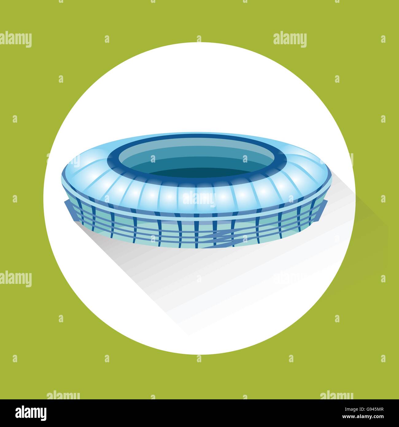 Stadium Building Sport Icon Stock Vector Image & Art - Alamy