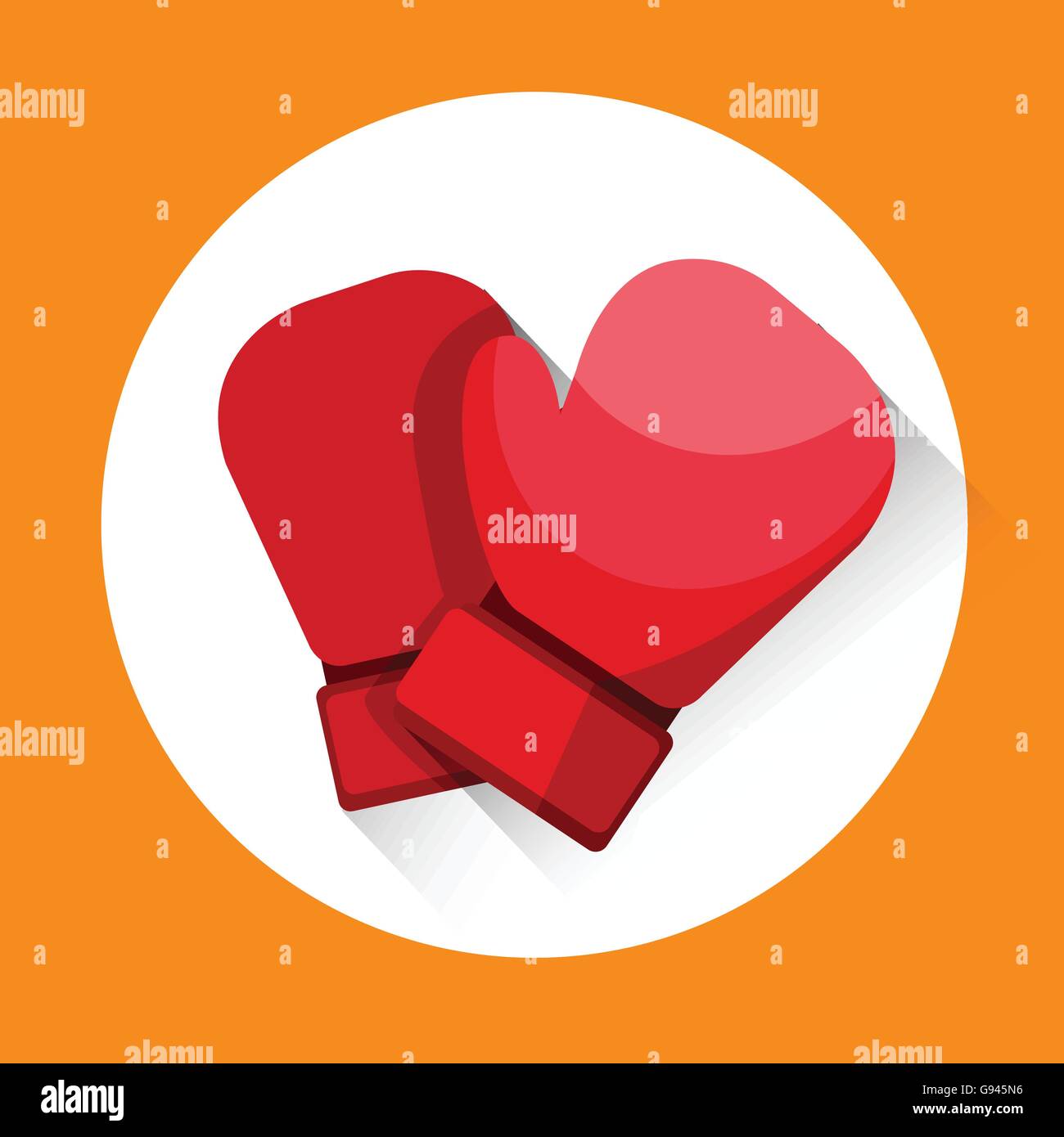 Box Gloves Sport Icon Stock Vector Image & Art - Alamy