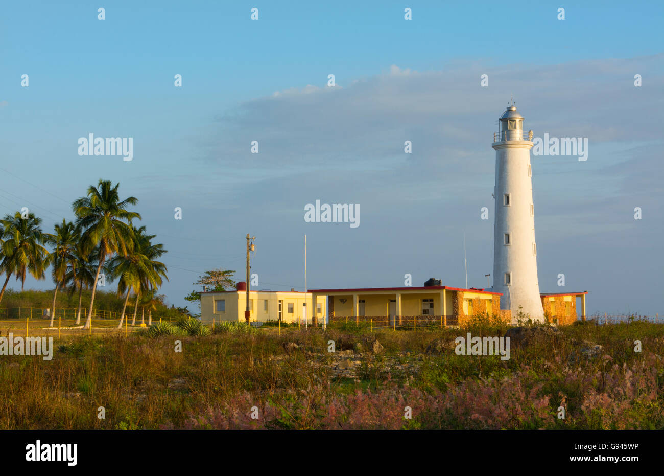 Cienfuegos Cuba Los Colorados Lighthouse at sunset at Ranch Moon or ...