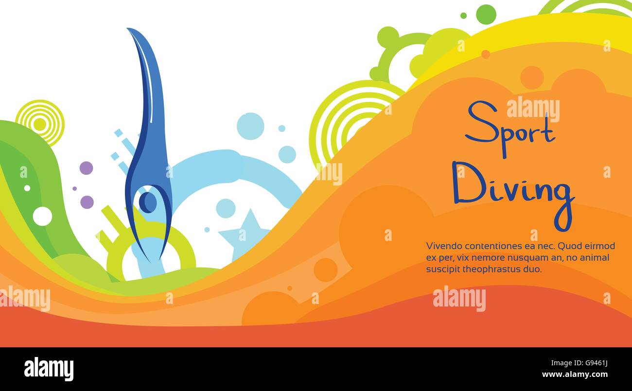 Final dive Stock Vector Images - Alamy