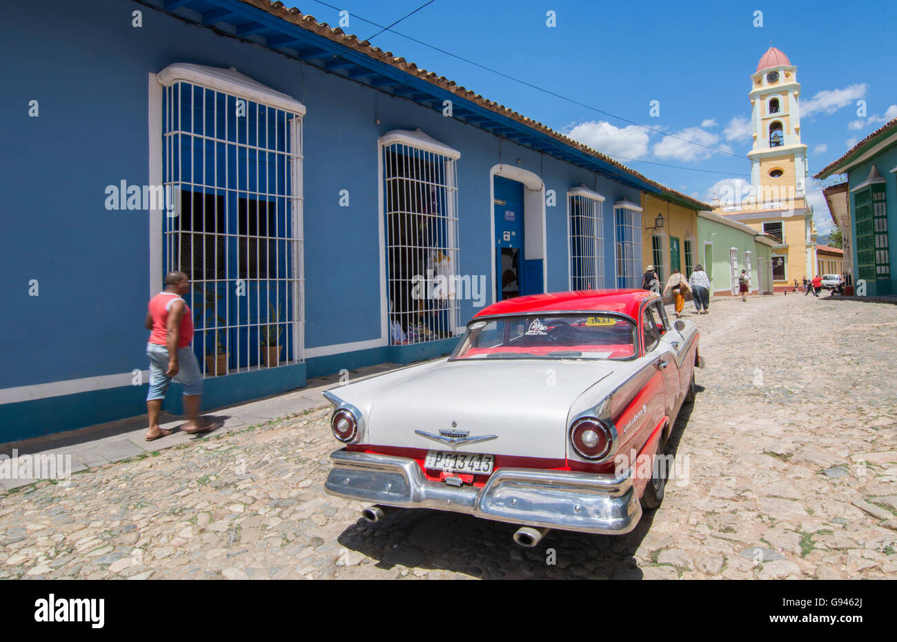 Old colonial city of trinidad in cuba hi-res stock photography and ...