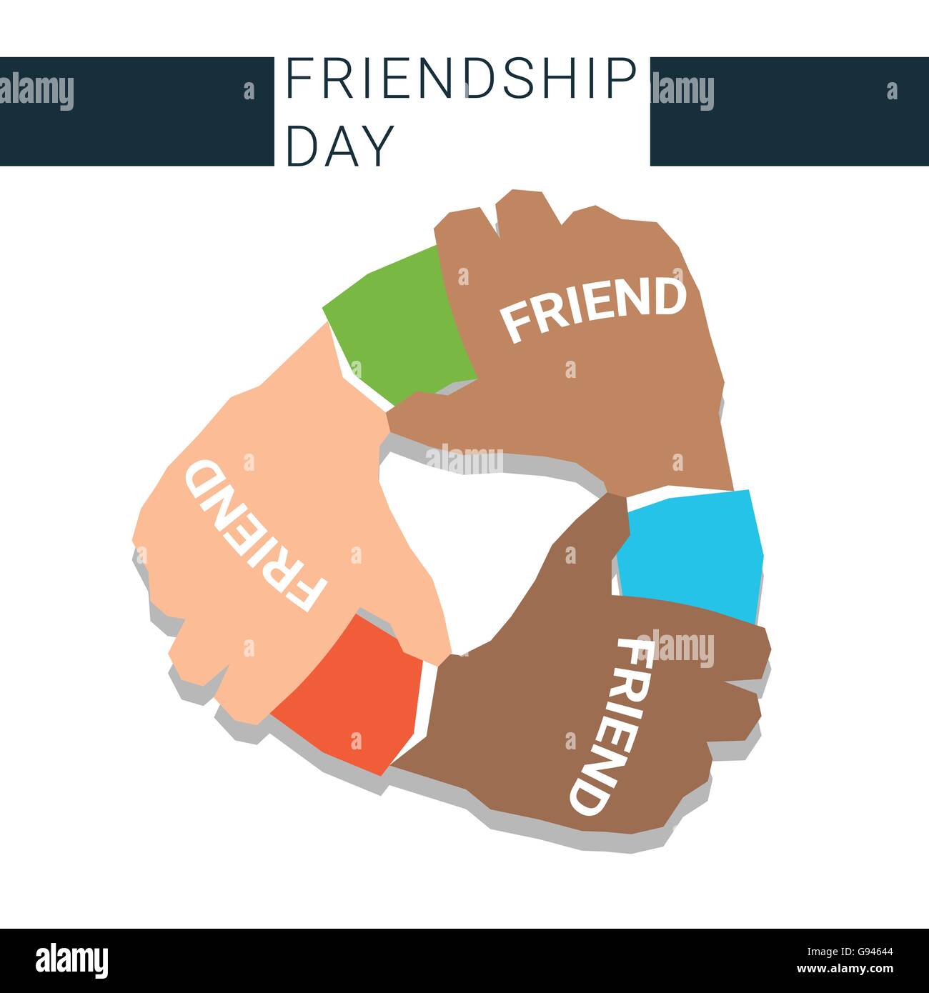 Best friends forever Cut Out Stock Images & Pictures - Alamy