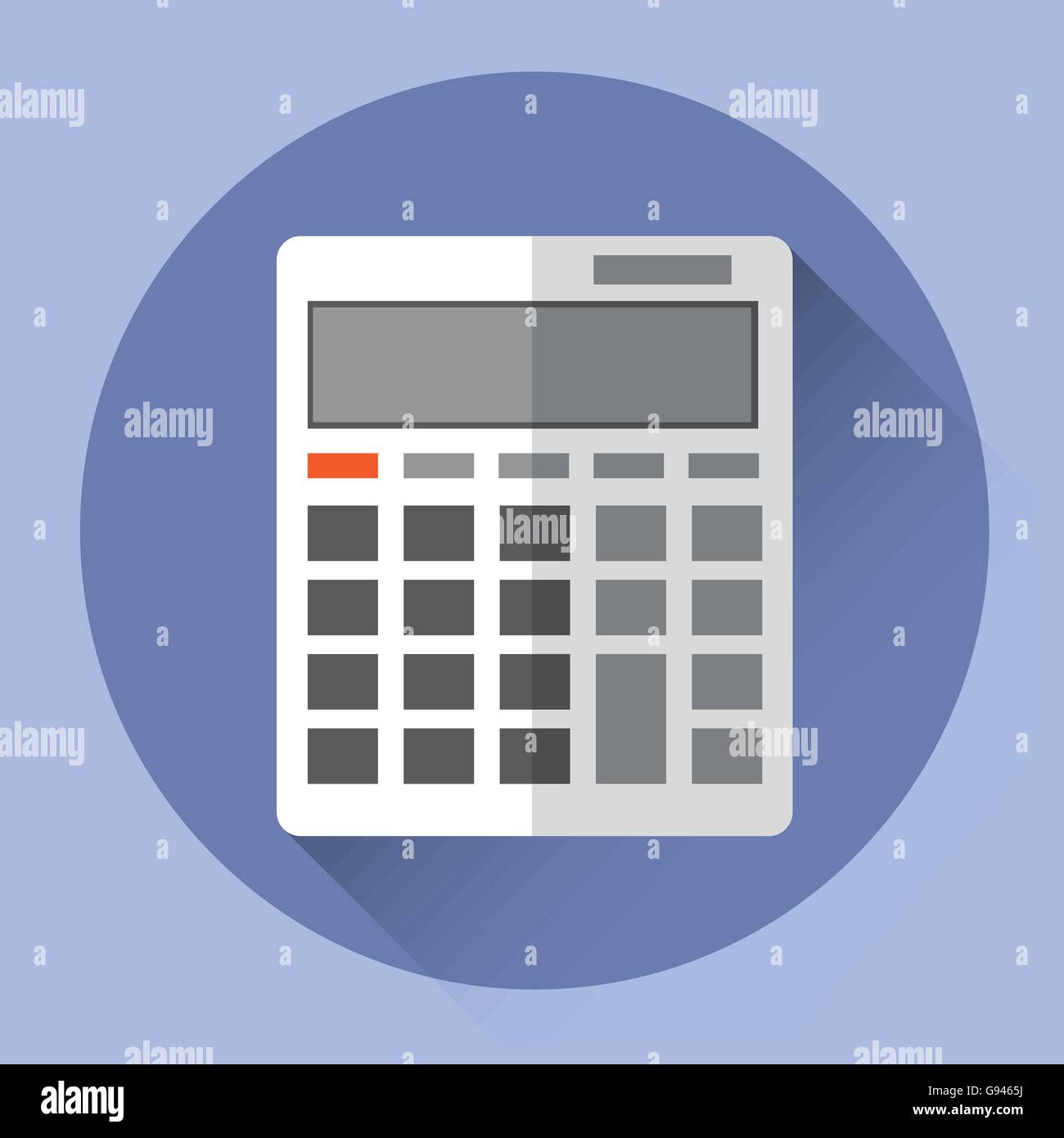 Calculator Colorful Icon Stock Vector Image & Art - Alamy
