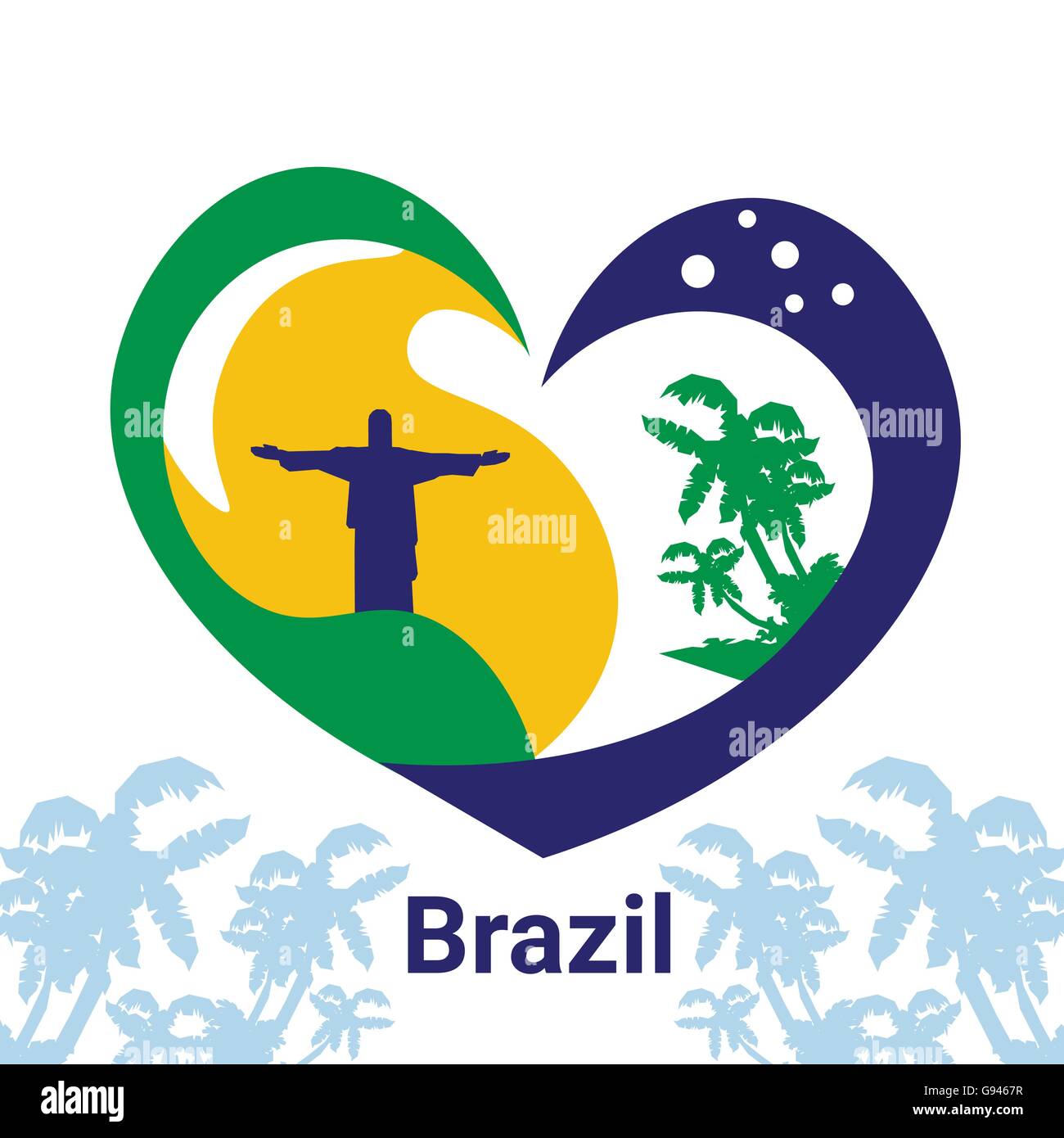 Brazilian national tree Stock Vector Images - Alamy