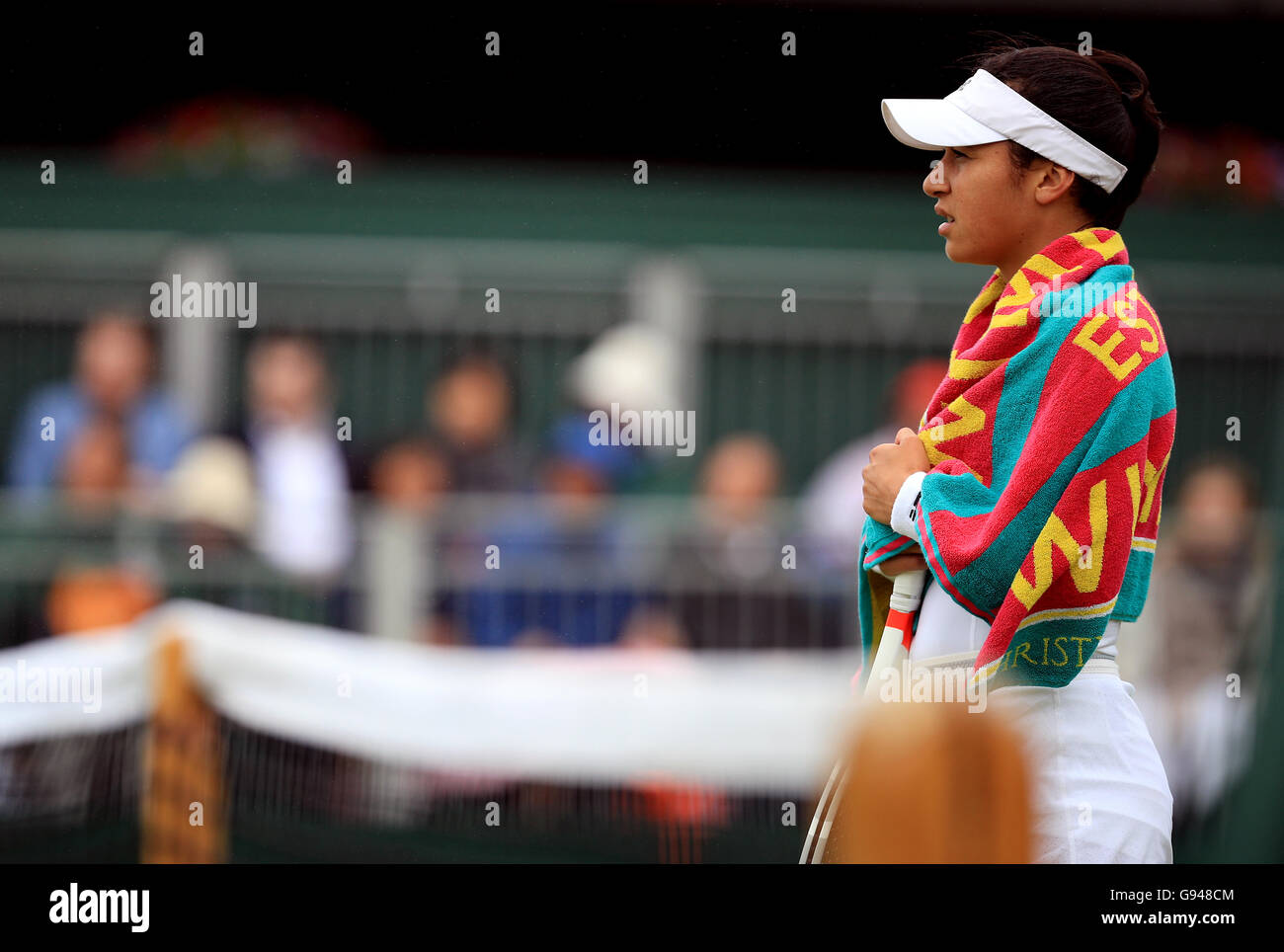 Heather Watson as rain stops play on day Three of the Wimbledon ...