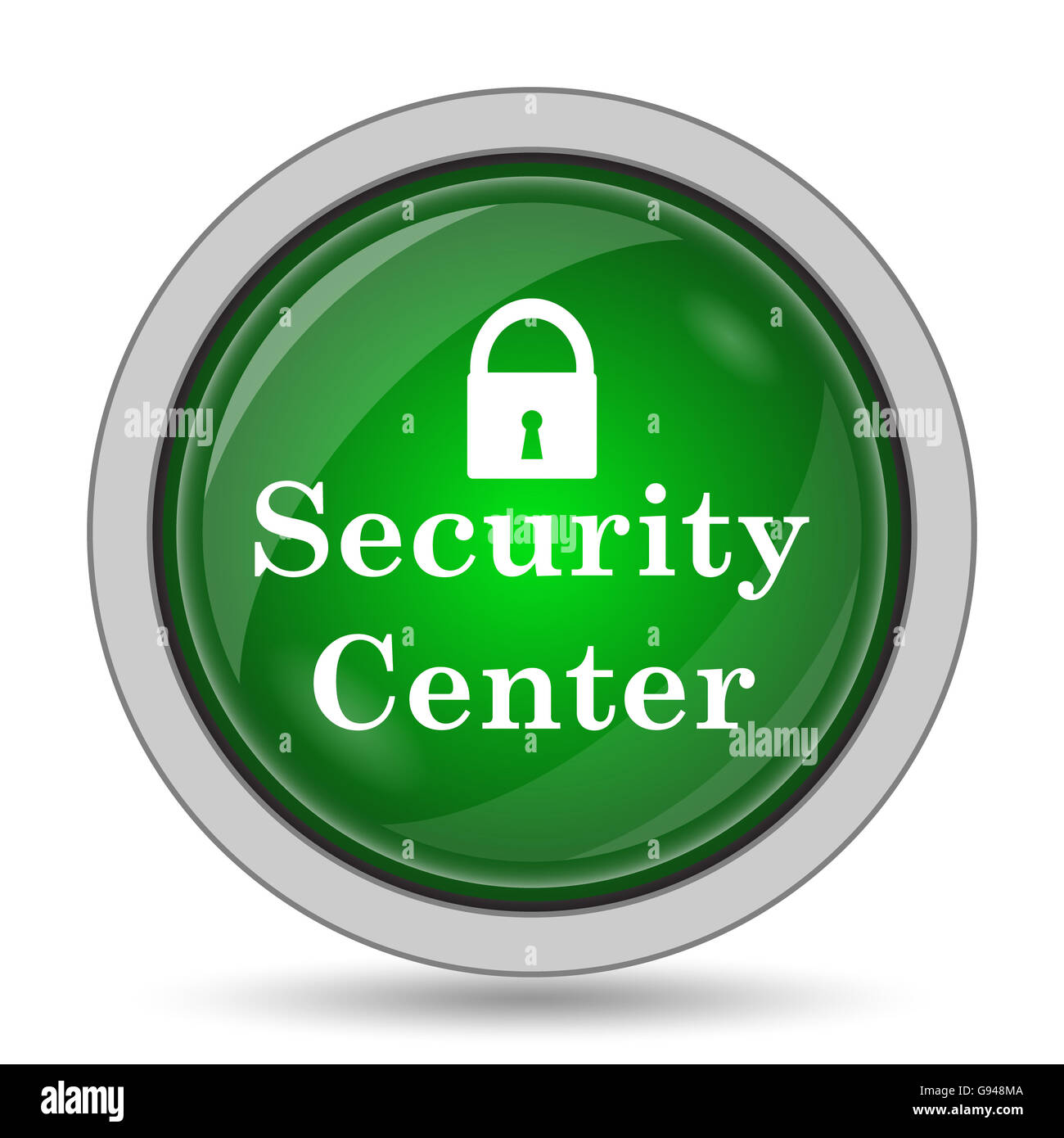 Security center icon hi-res stock photography and images - Alamy