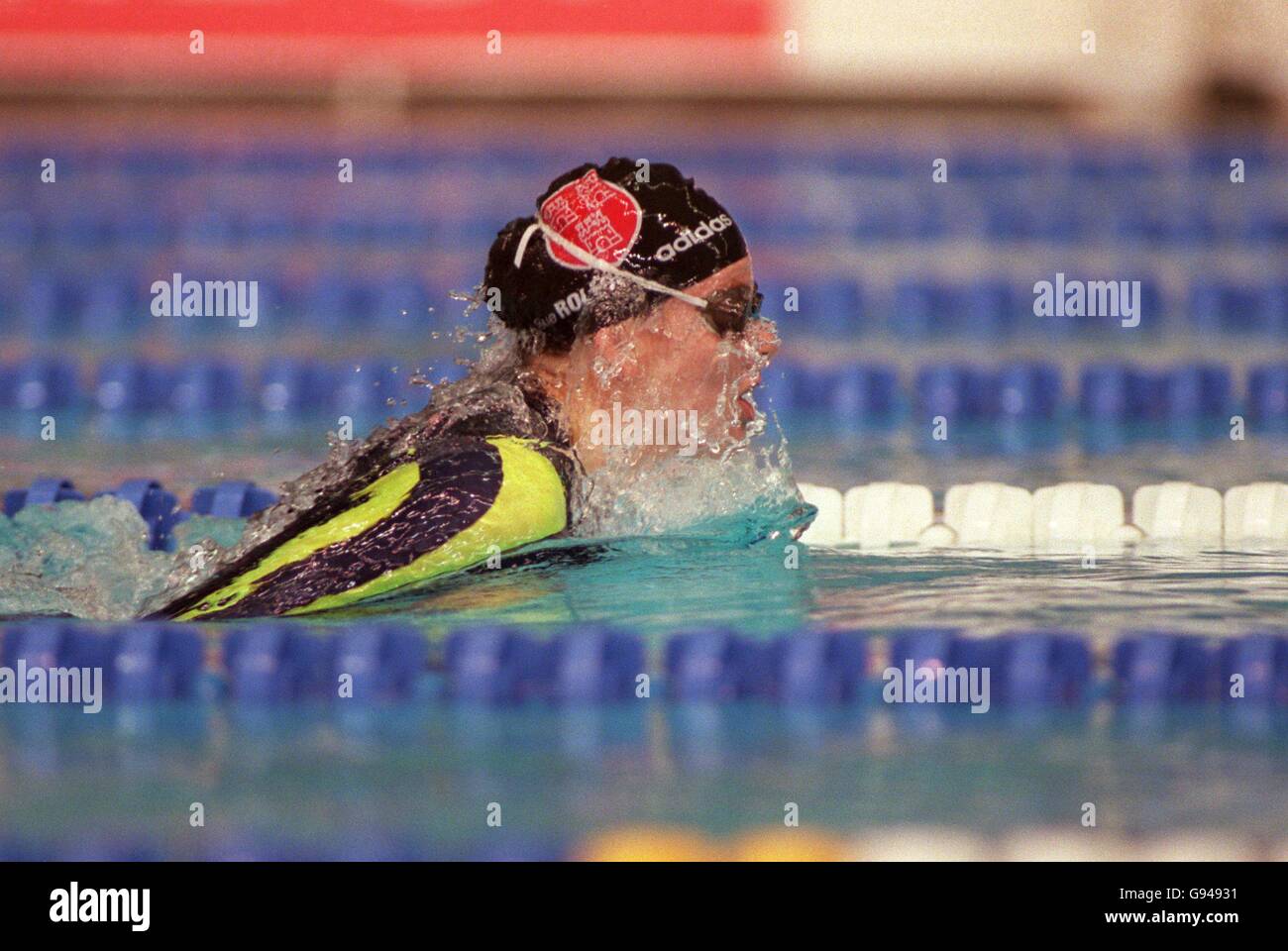 Sue rolph competes in the womens 200m individual medly hi-res stock ...