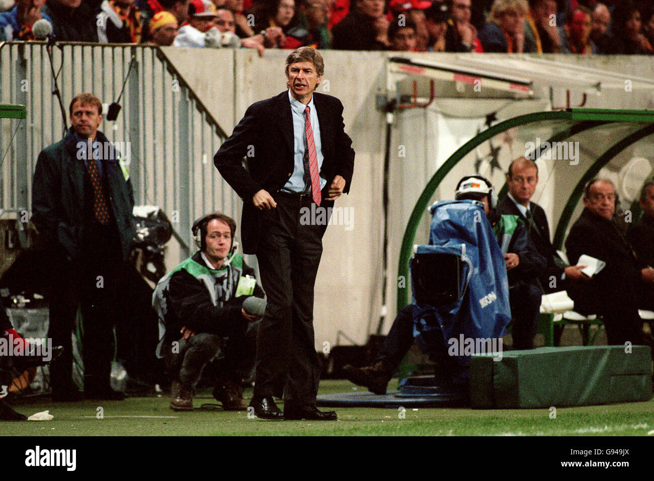 Soccer - UEFA Champions League - Group E - RC Lens v Arsenal Stock ...