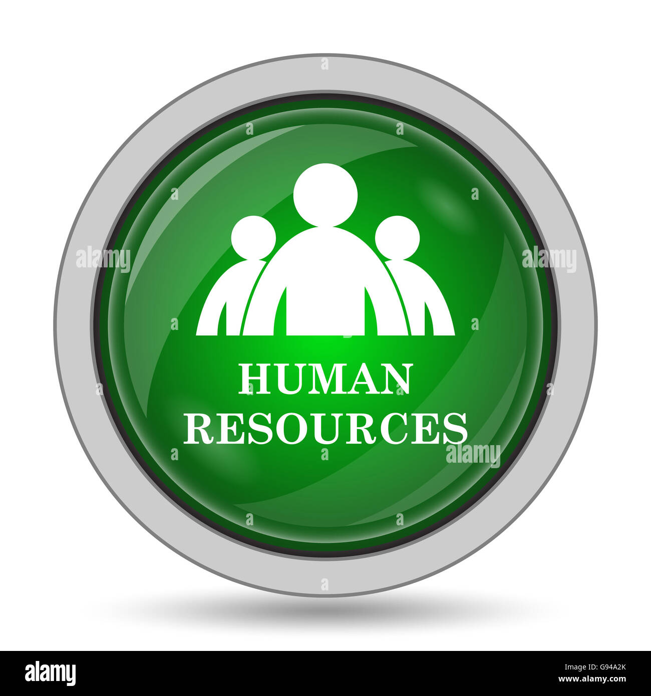 Human resources icon hi-res stock photography and images - Alamy