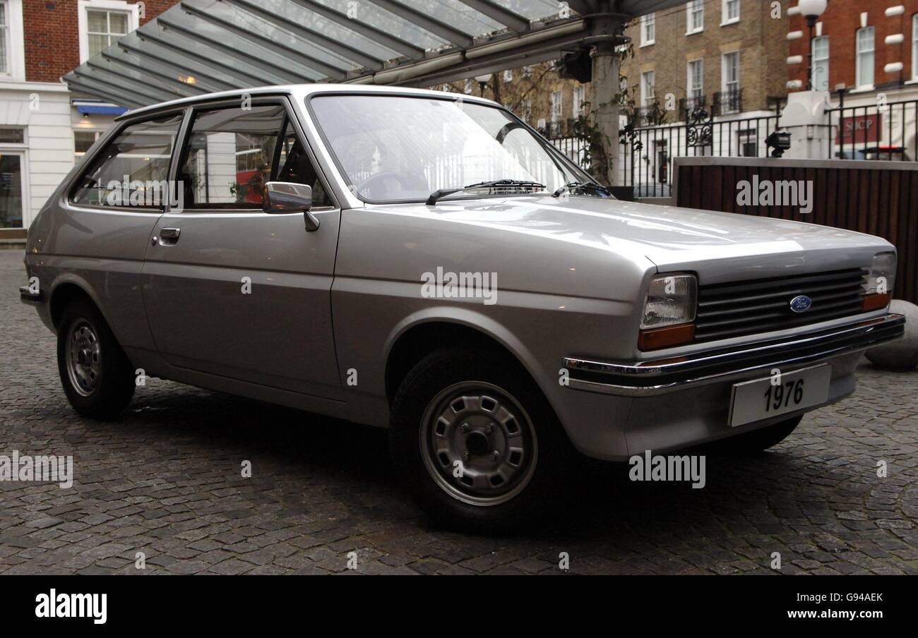 The original Mark1 Ford Fiesta on the occasion of it's 30th birthday ...