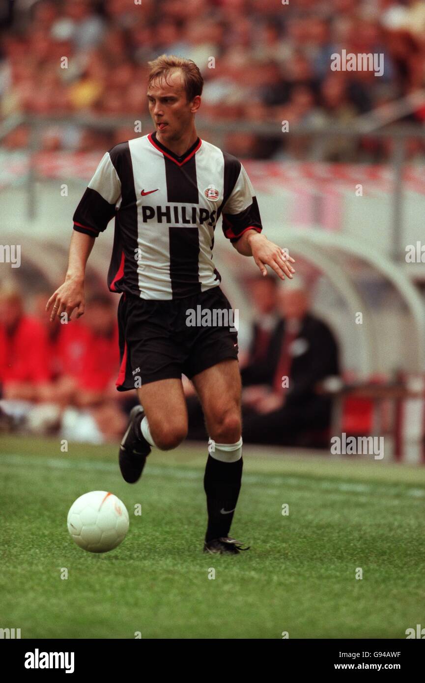 Dutch Soccer - Johan Cruyff Shield - Ajax v PSV Eindhoven. Dmitri Khokhlov, PSV Eindhoven Stock ...