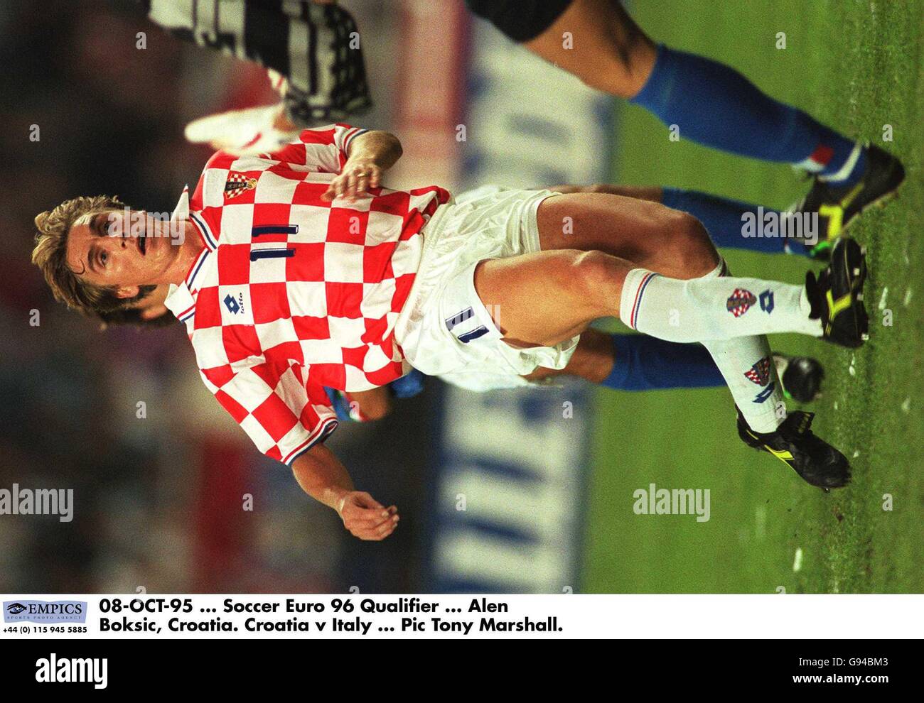 Empics 6 Alen Boksic Stock Photo - Alamy