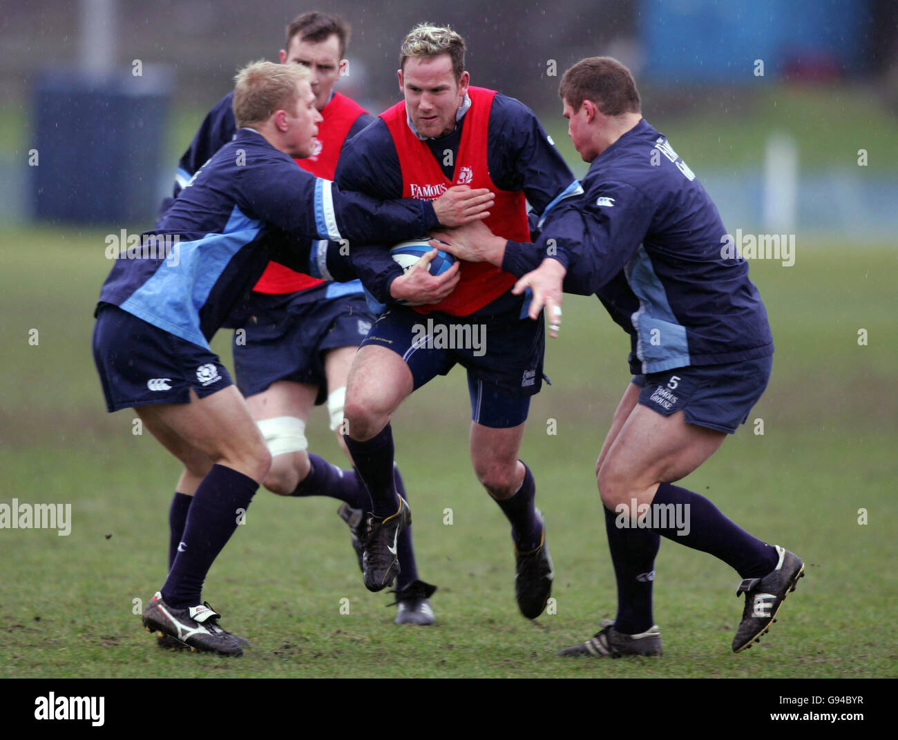 Scotland's Graeme Morrison during a training session at Murrayfield ...