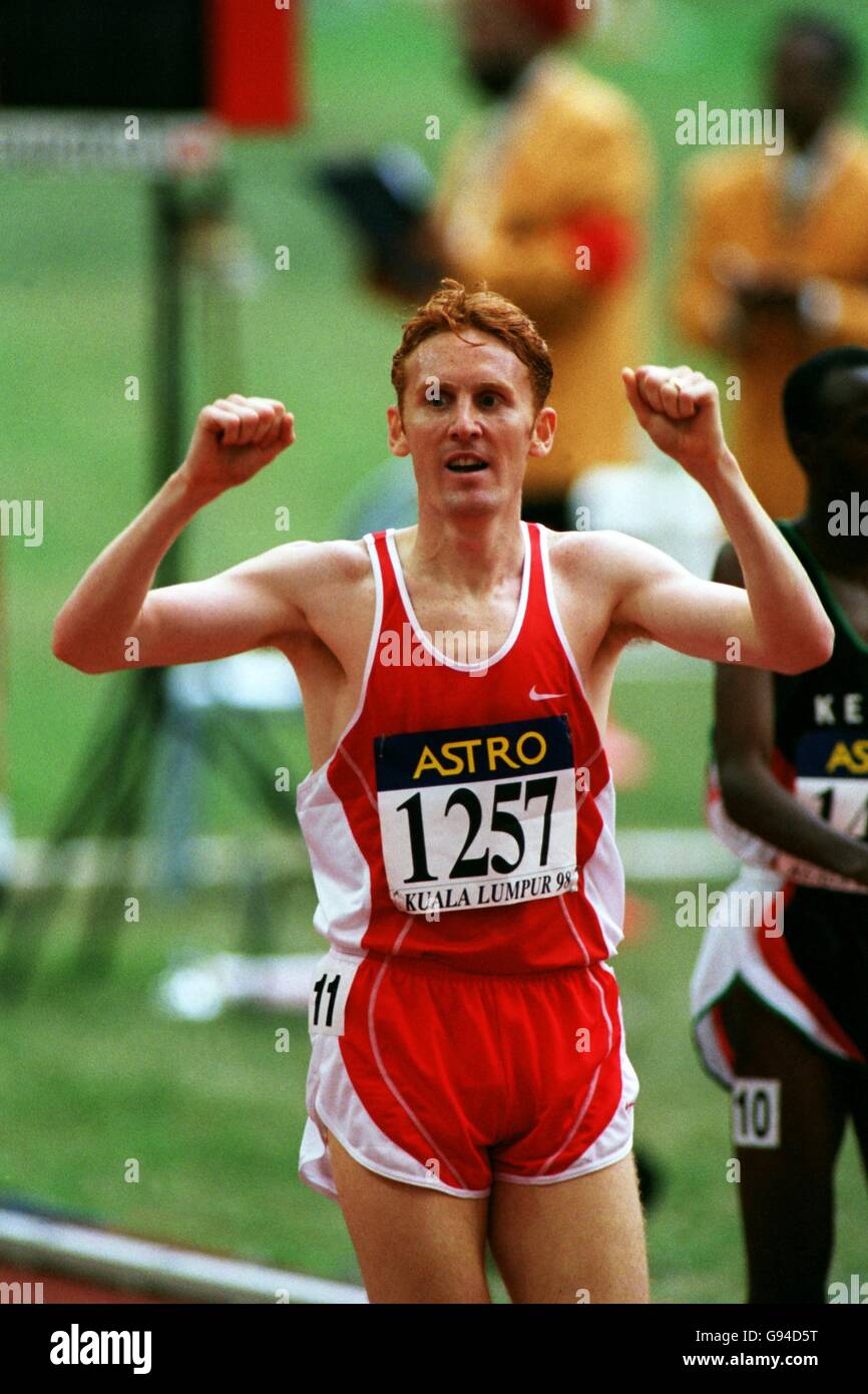 Commonwealth Games, Kuala Lumpur... Day 11. England's John Mayock ...
