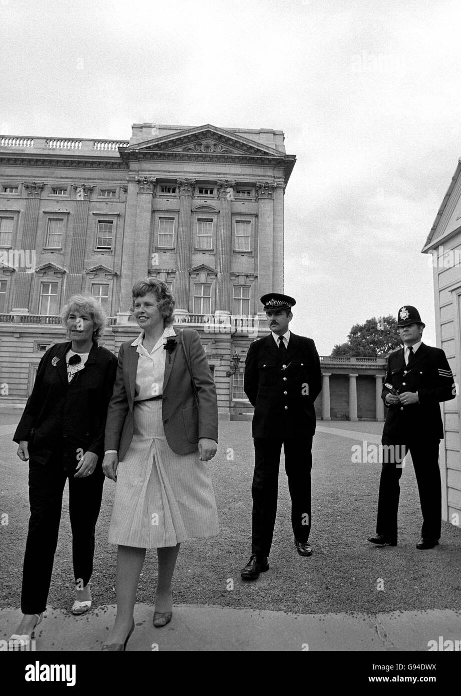 Wife of num president arthur scargill and betty heathfield hi-res stock ...