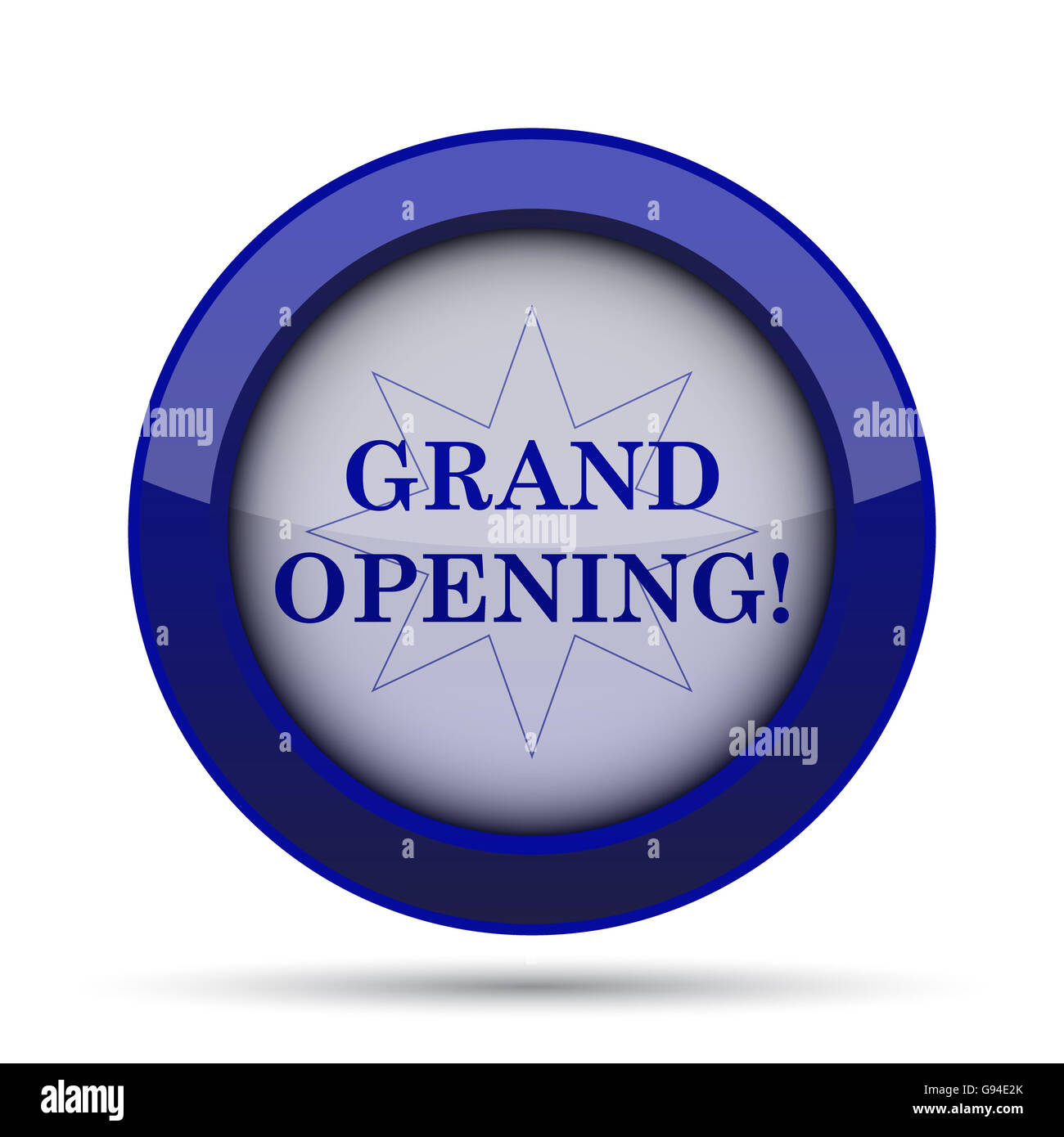 Grand opening icon Cut Out Stock Images & Pictures - Alamy
