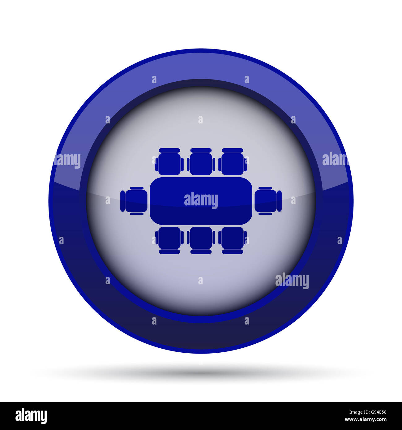 Business people meeting round table hi-res stock photography and images ...