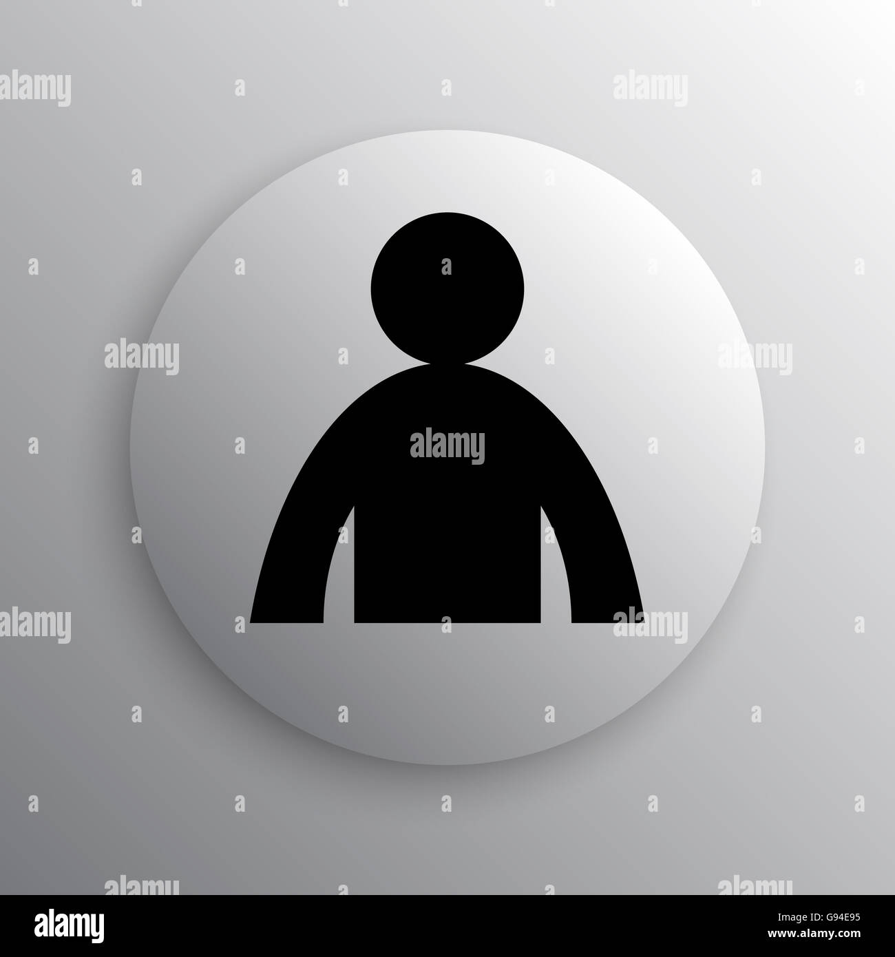 Profile avatar user icon hi-res stock photography and images - Alamy
