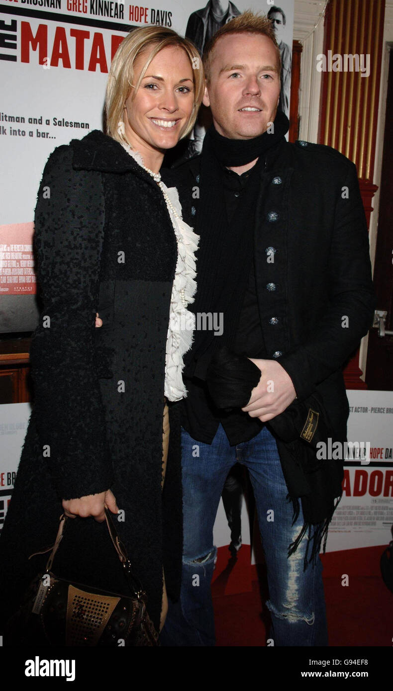 Jenni falconer arrives james midgley uk film premiere the matador hi ...