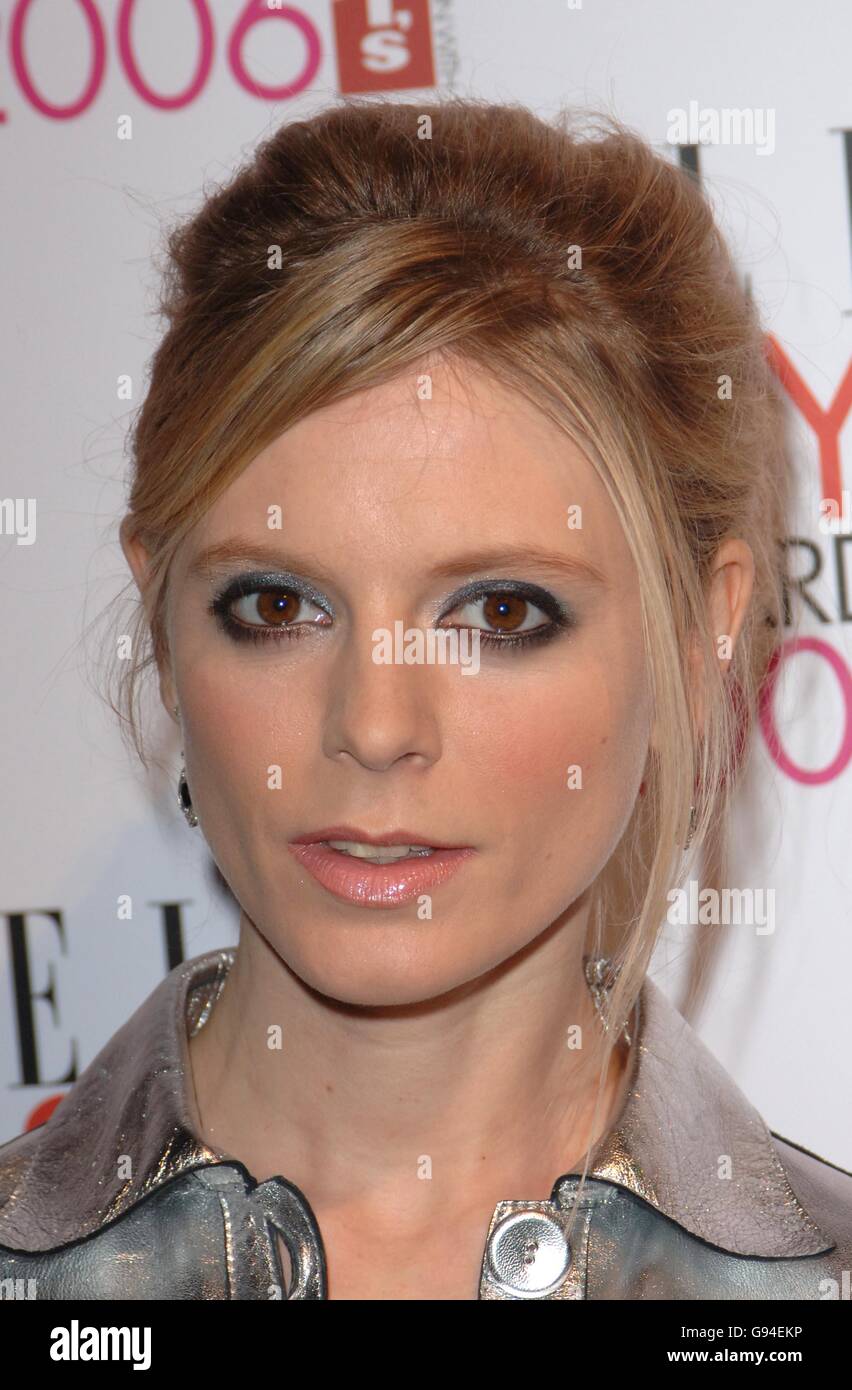 Emilia fox arrives for the elle style awards 2006 hi-res stock ...