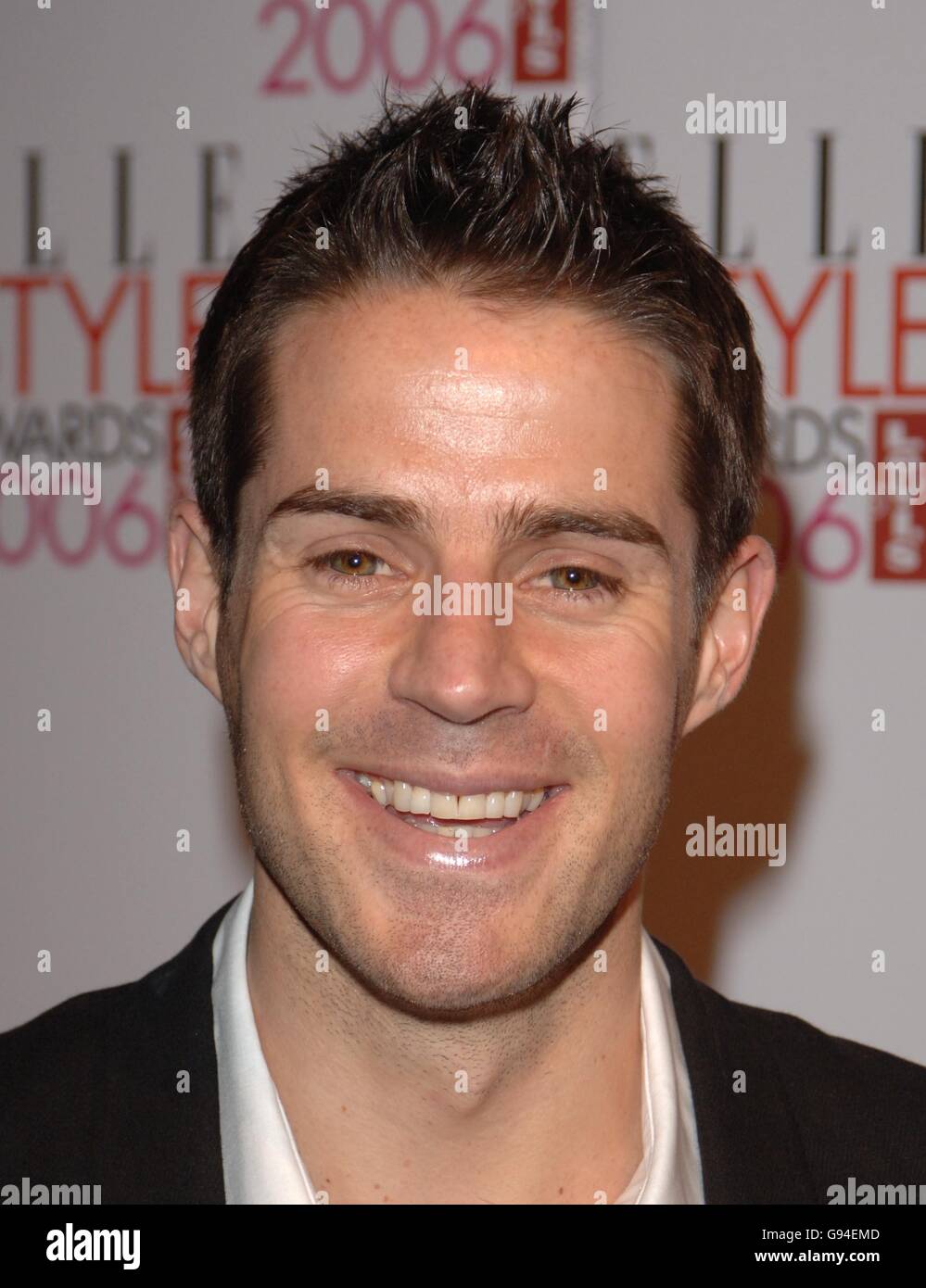Jamie redknapp arrives elle style awards hi-res stock photography and ...