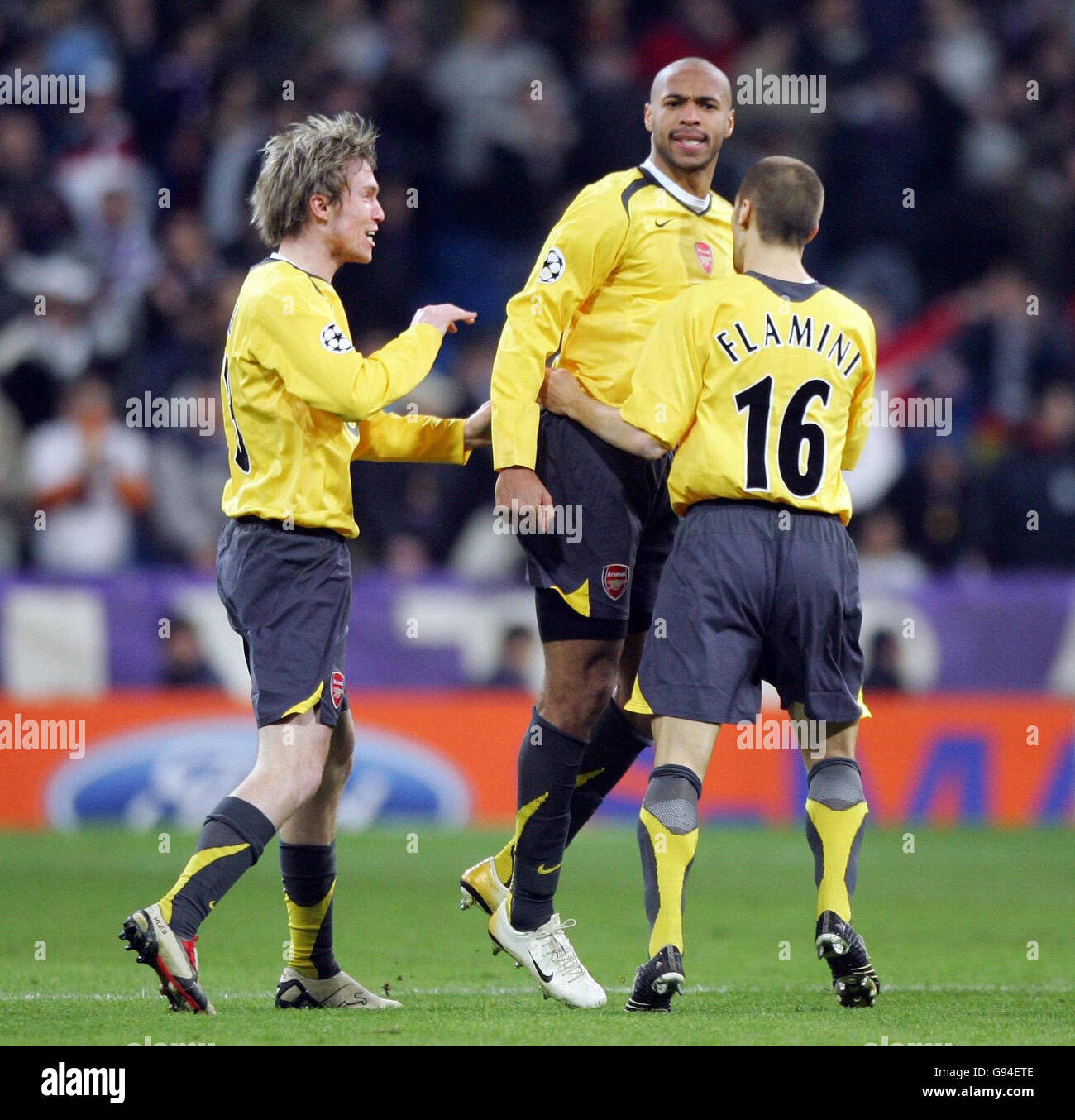 Santiago bernabeu thierry henry hi-res stock photography and images - Alamy