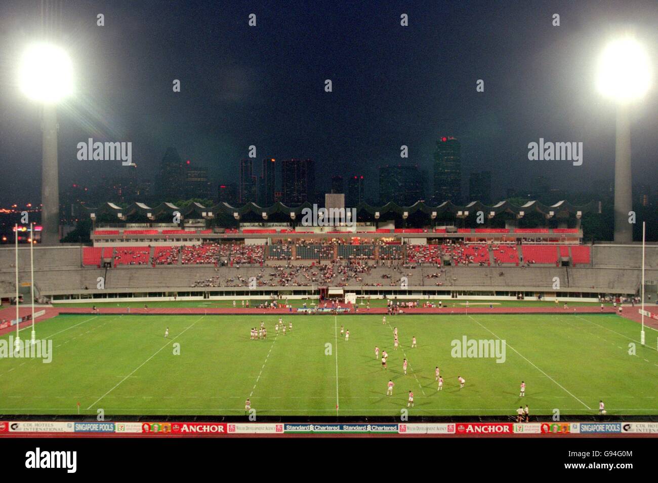 General view of the Singapore National Stadium, venue for the Asian ...