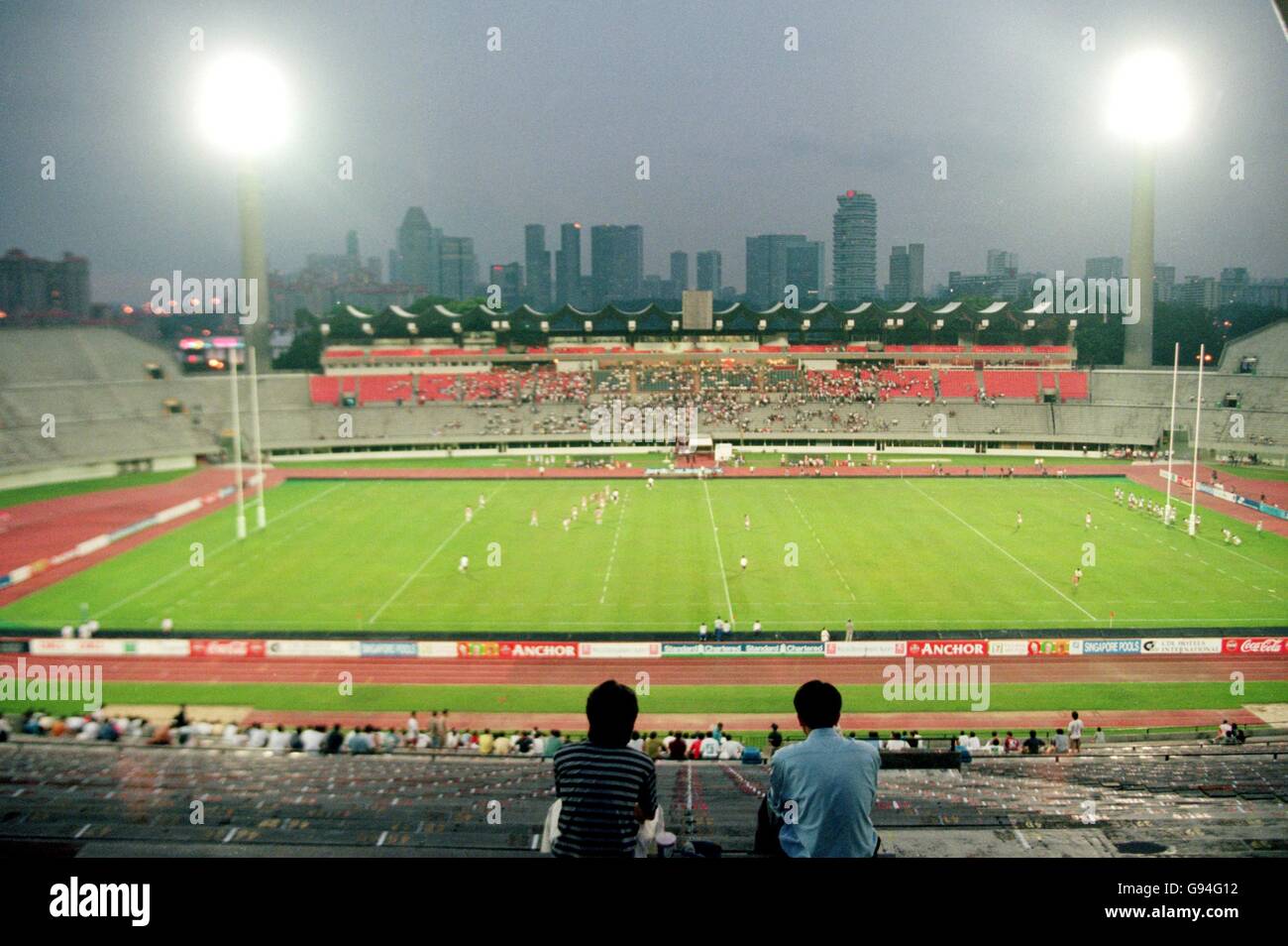 General view of the Singapore National Stadium, venue for the Asian ...