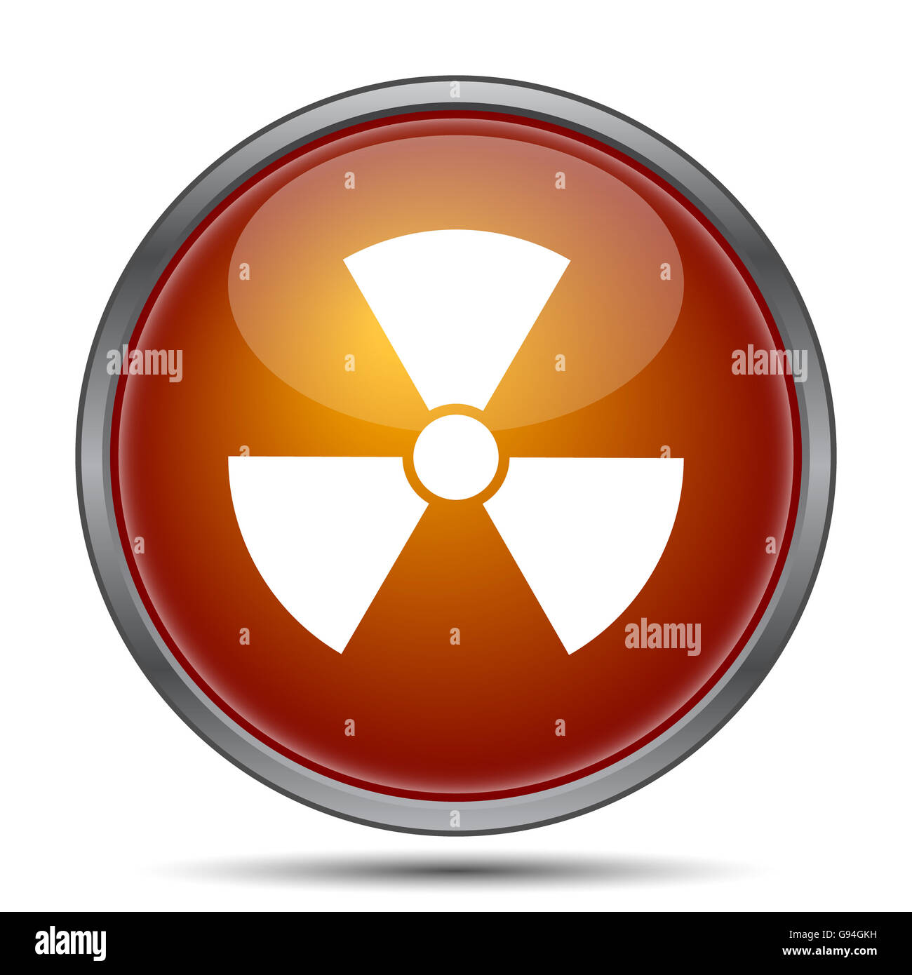 Nuclear radiation hazard warning icon hi-res stock photography and ...