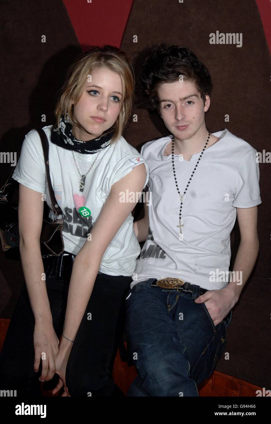 Peaches Geldof and Sean Blake at the afterparty following the UK ...
