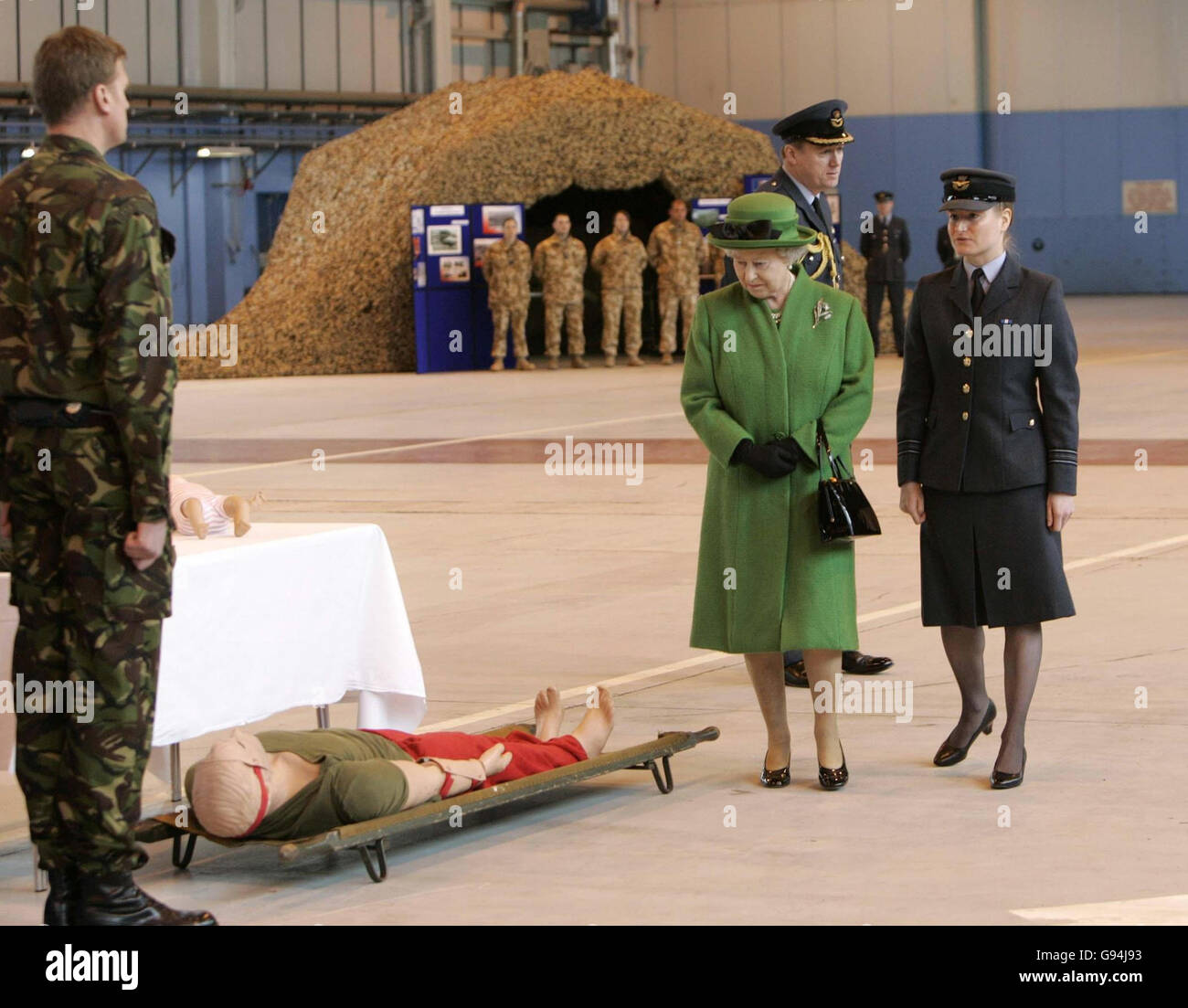 Queen visit raf marham hi-res stock photography and images - Alamy