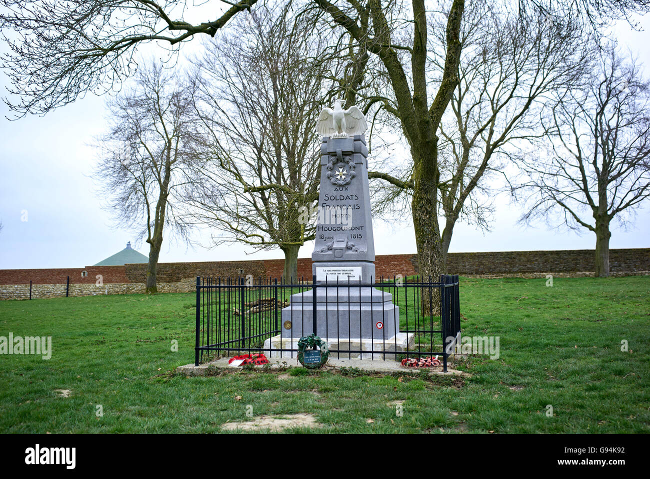 Waterloo battlefield memorials hi-res stock photography and images - Alamy