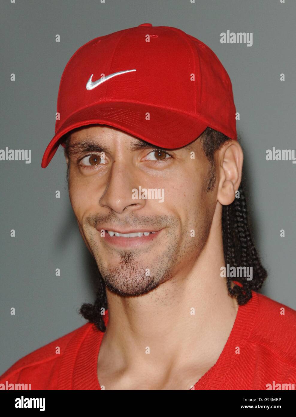 Manchester United & England footballer Rio Ferdinand arrives at Nike's ...