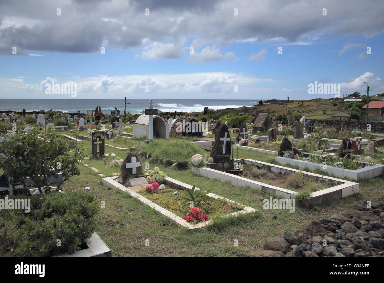 Rapa nui hanga roa hi-res stock photography and images - Alamy