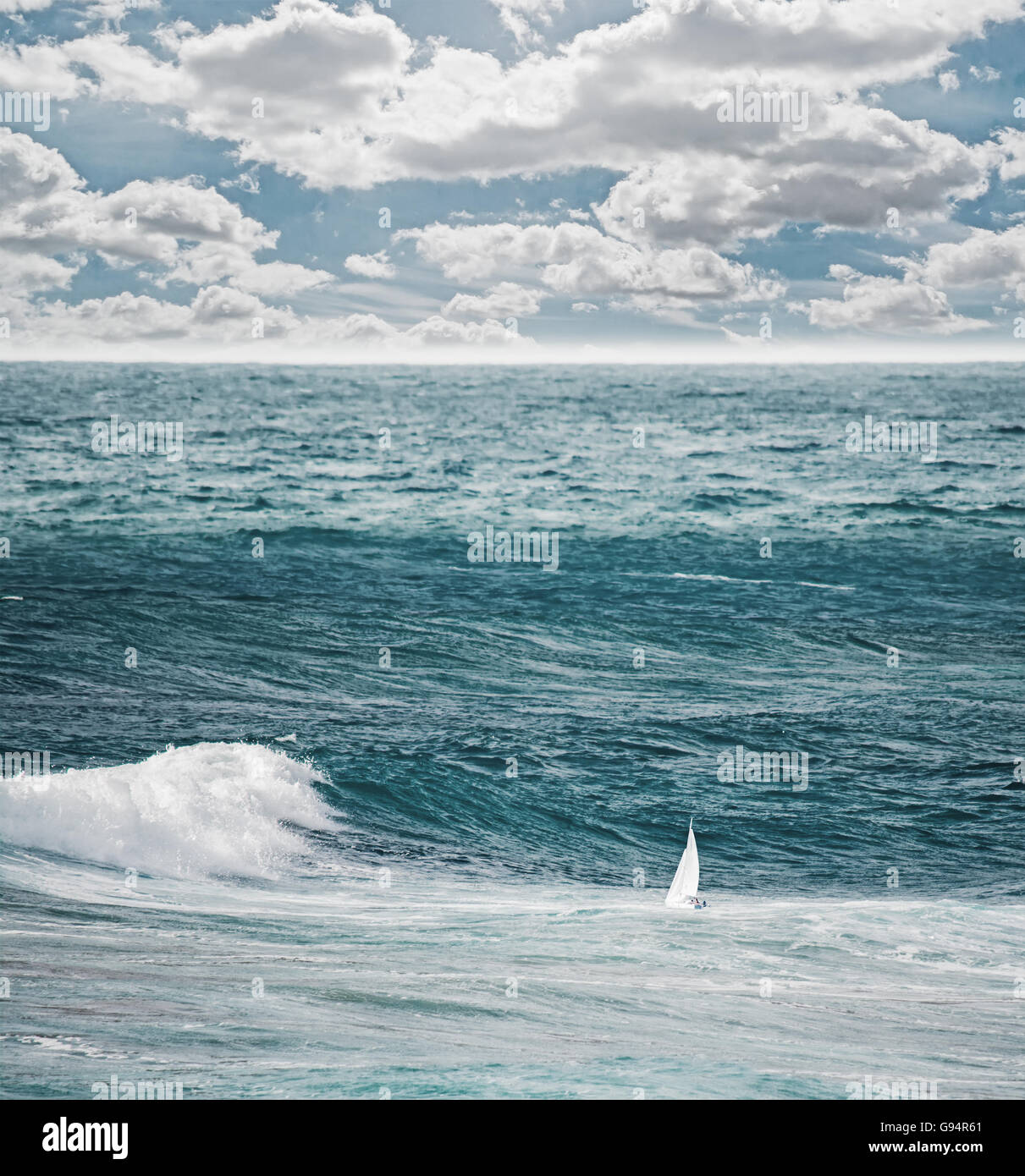 Sailing storm atmosphere hi-res stock photography and images - Alamy