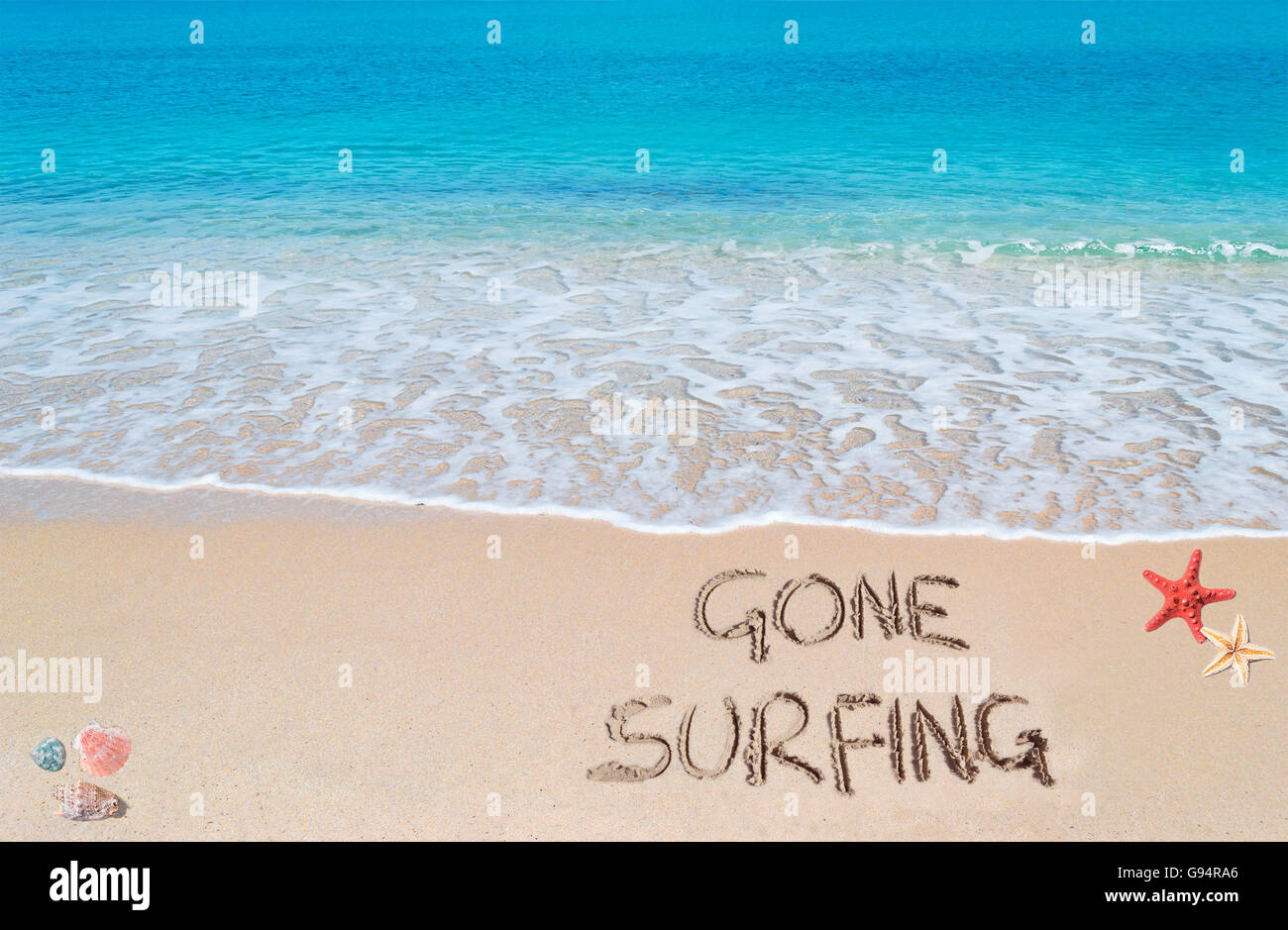 Gone surfing hi-res stock photography and images - Alamy