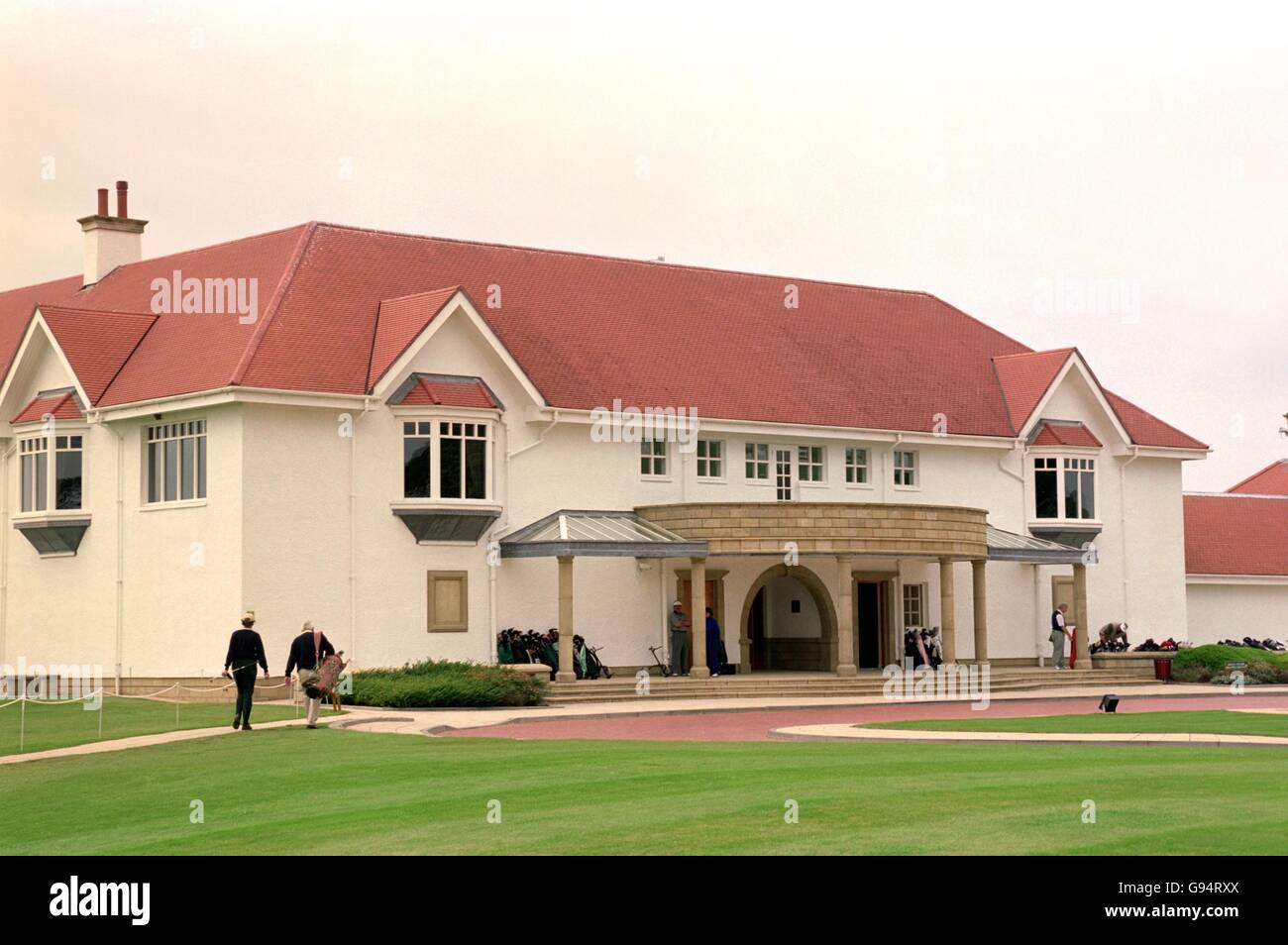 Golf, Turnberry. The club house at Turnberry golf course Stock Photo ...
