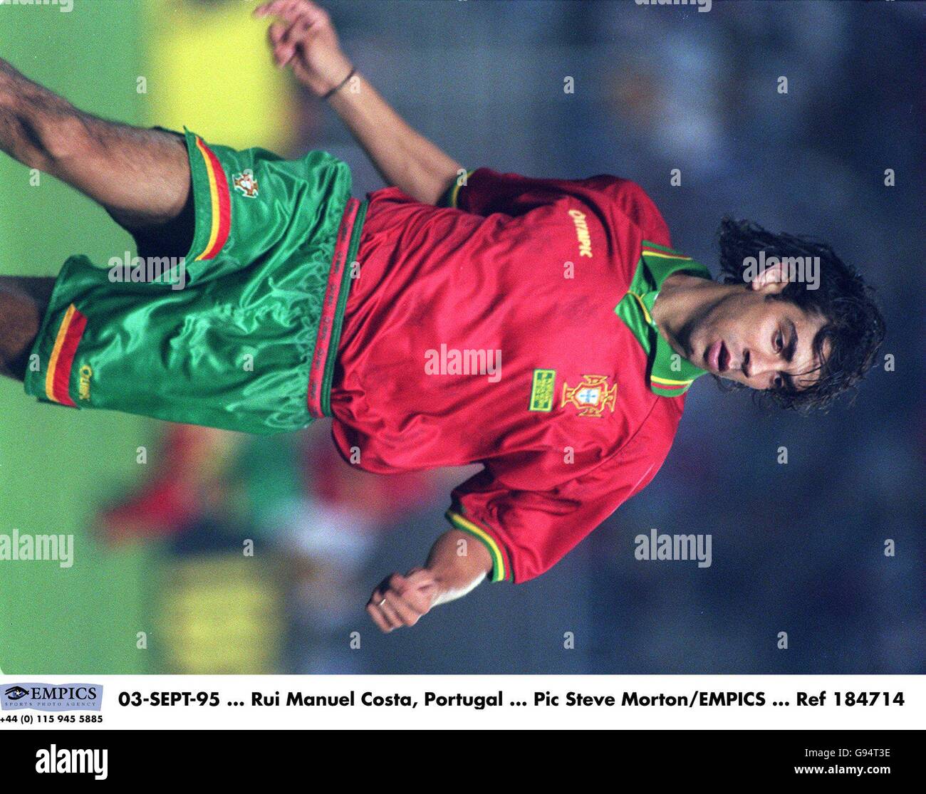 03 sept 95 rui manuel costa hi-res stock photography and images - Alamy