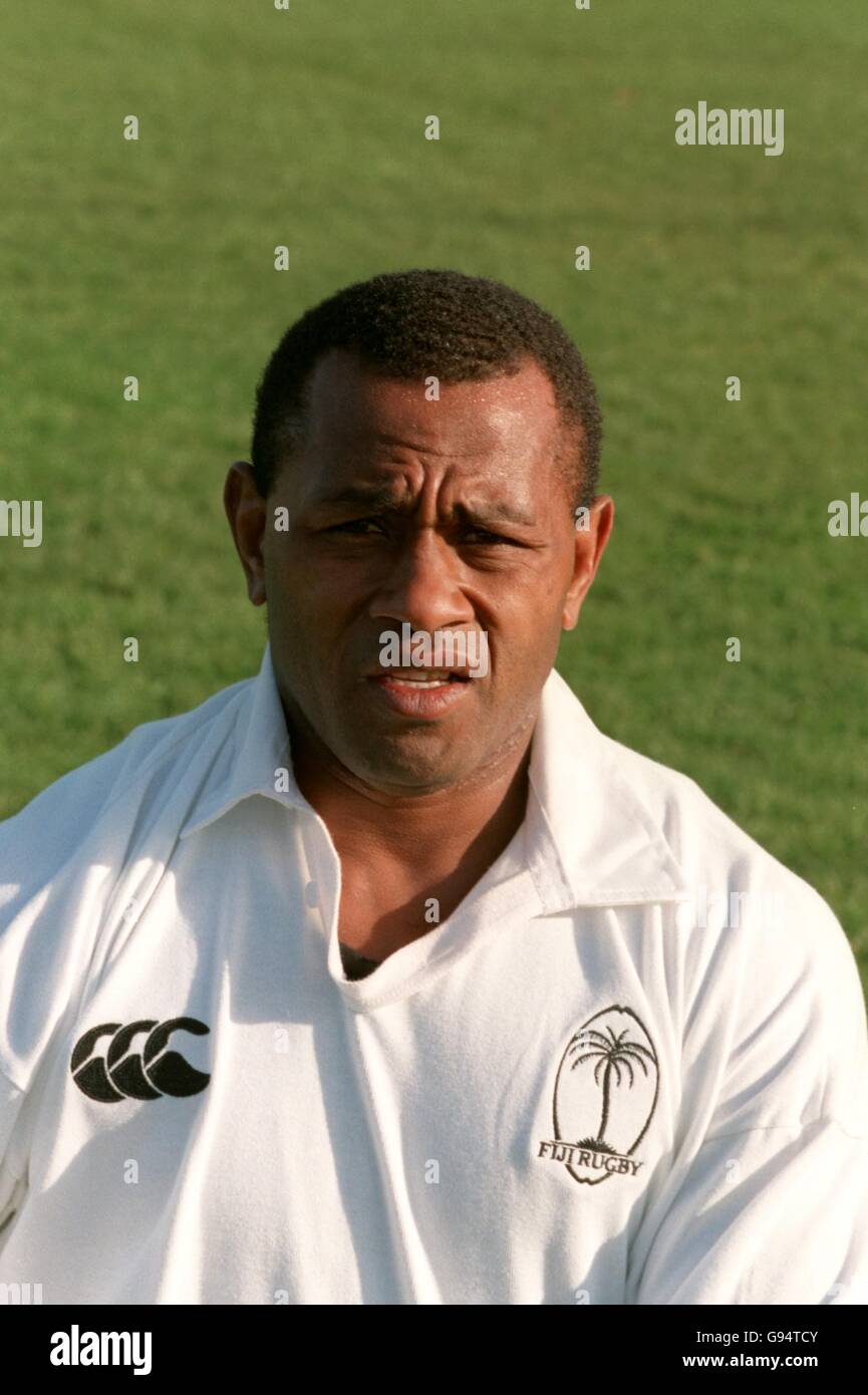 Rugby Union - Fiji Training. Lemeki Koroi, Fiji Stock Photo - Alamy