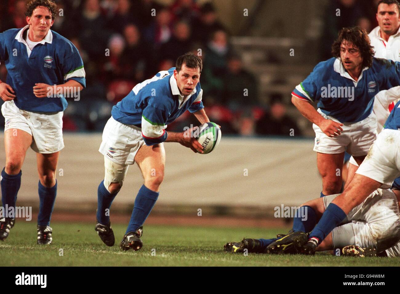 England 1999 rugby world cup italy hi-res stock photography and images ...