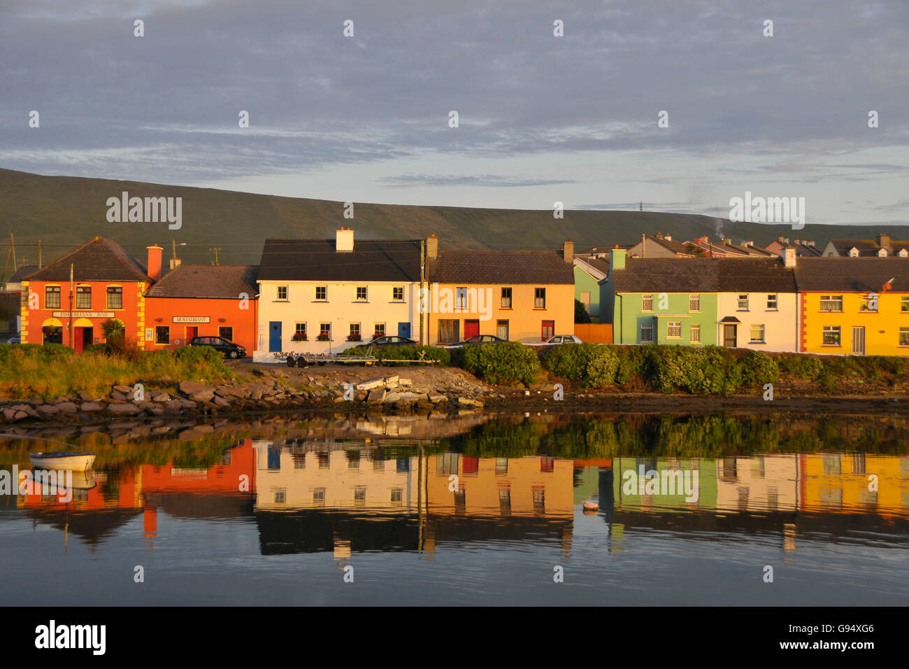 Portmagee, Portmagee Harbour, Iveragh Peninsula, County Kerry, Ireland ...