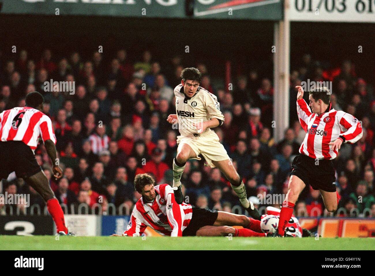 Soccer fa carling premiership southampton v charlton athletic hi-res ...