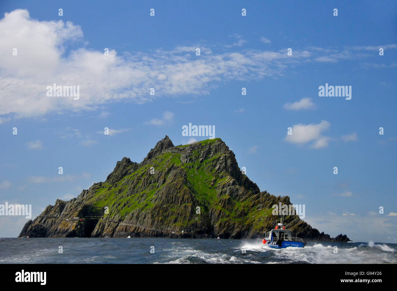 Skellig Michael, County Kerry, Ireland Stock Photo - Alamy