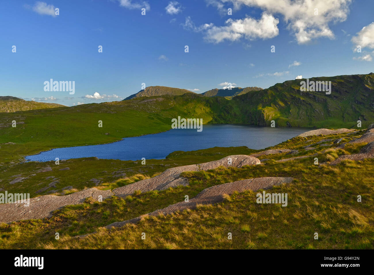 Barley Lake, near Glengarriff, Beara Peninsula, County Cork, Ireland ...