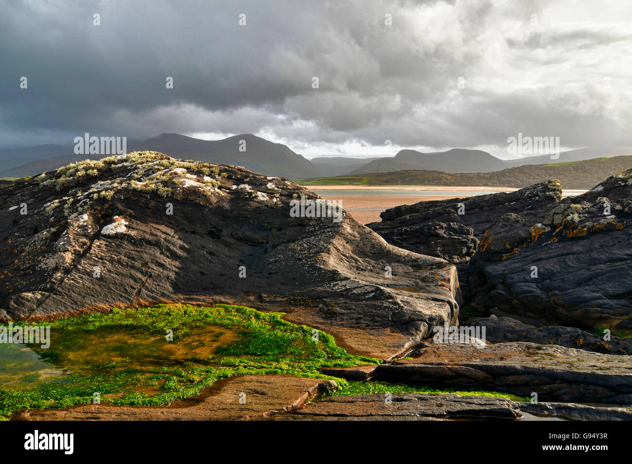 Cappagh, Brandon Bay, Dingle Peninsula, County Kerry, Ireland Stock ...