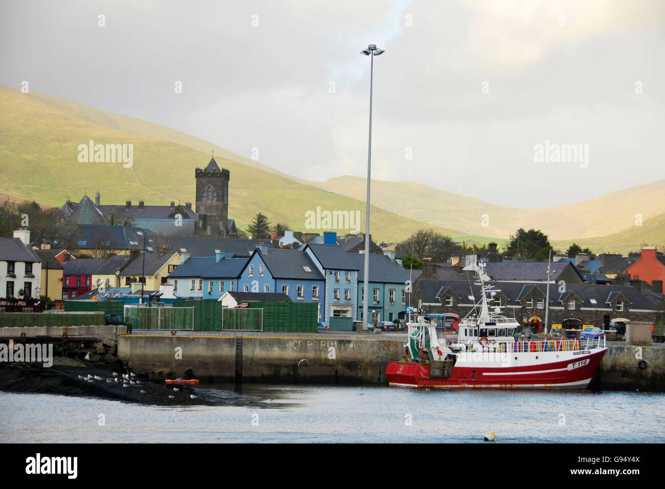 Harbour, Dingle, Dingle Peninsula, County Kerry, Ireland Stock Photo ...