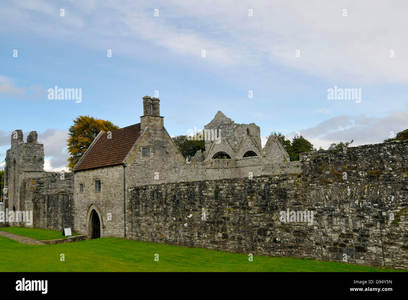 Boyle Abbey, Boyle, County Roscommon, Ireland / Cistercian Abbey Stock ...