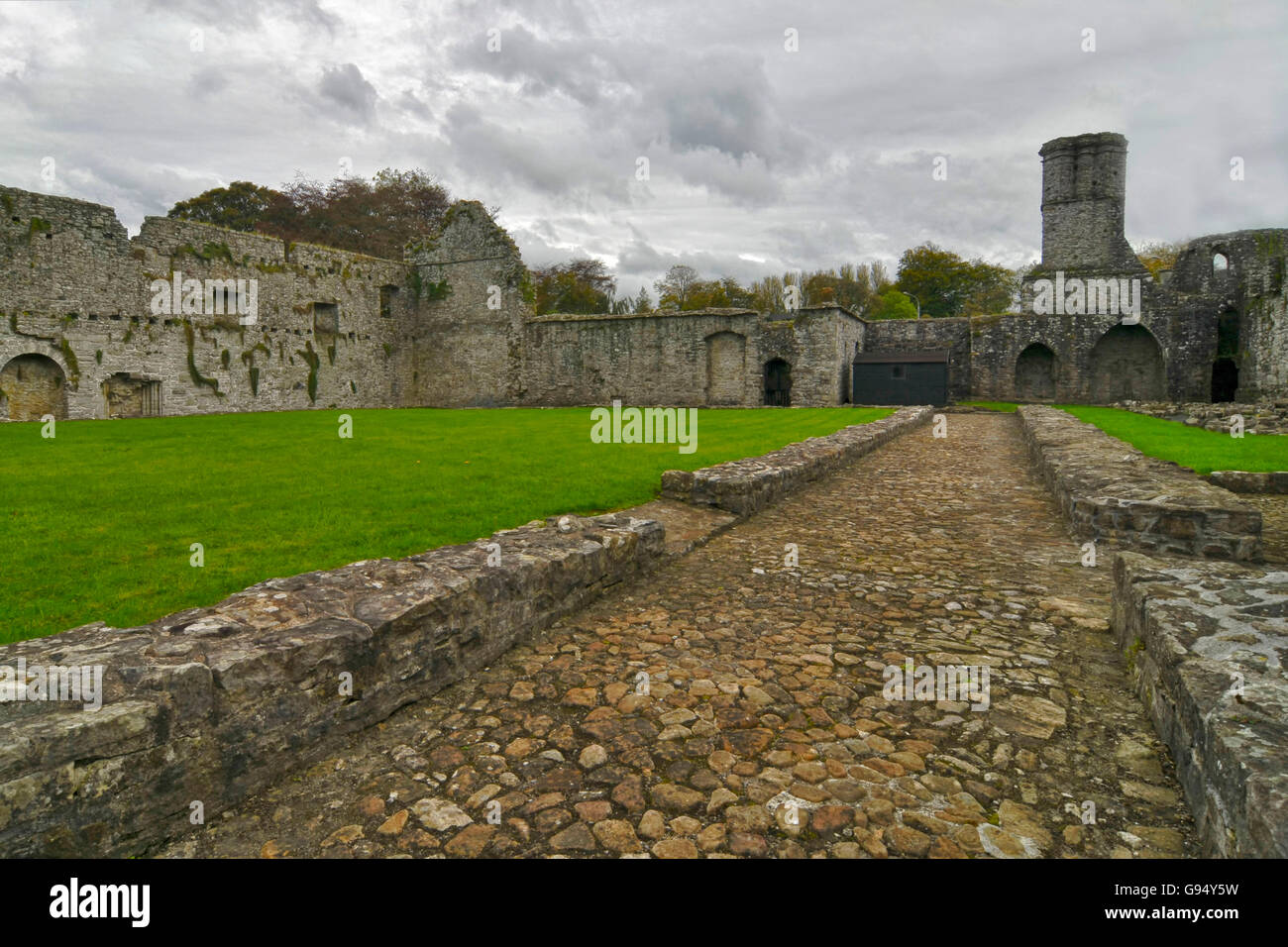 Boyle Abbey, Boyle, County Roscommon, Ireland / Cistercian Abbey Stock ...